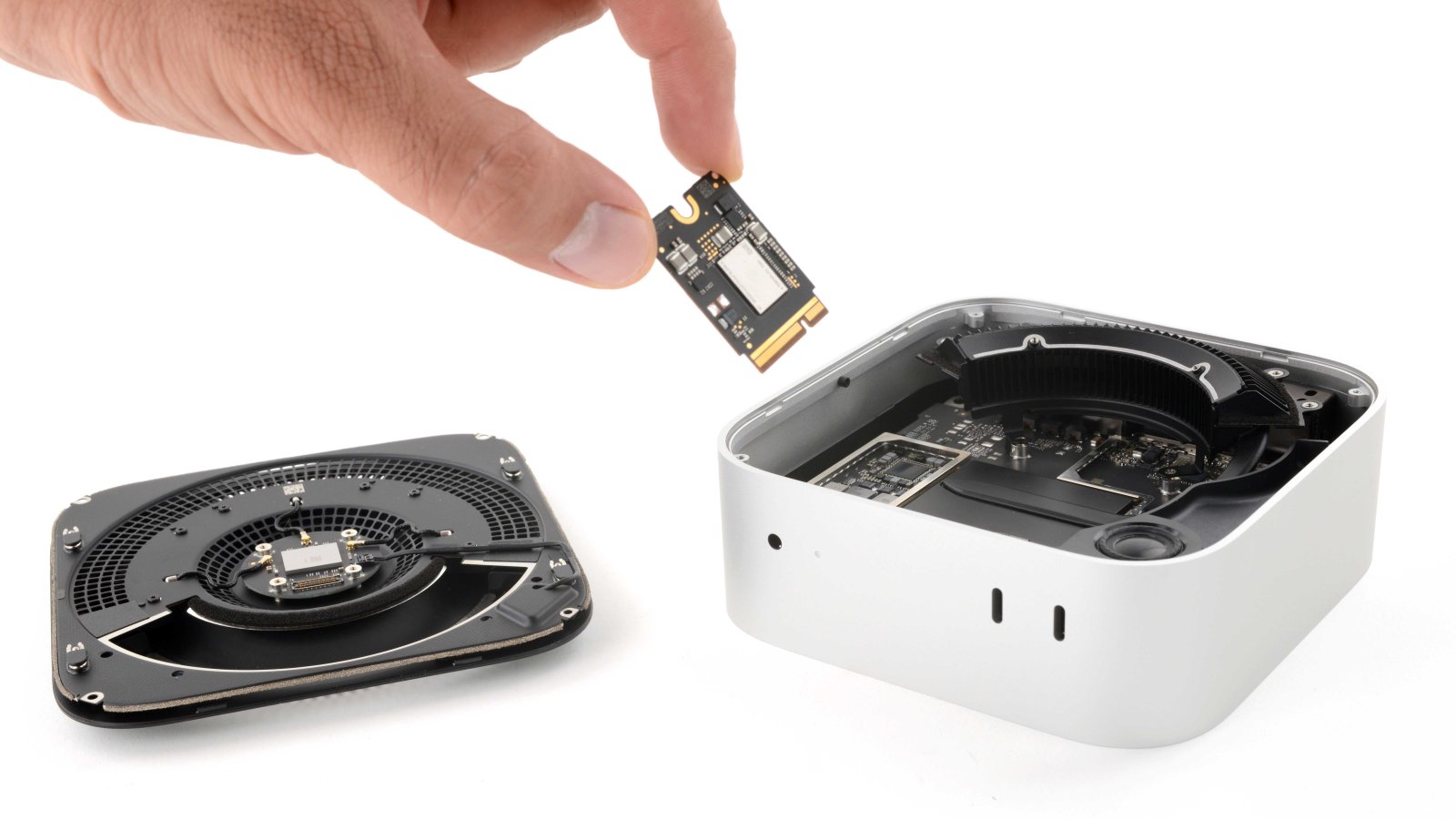 All Hail the Return of Upgradeable Storage! Mac mini 2024 Teardown - iFixit